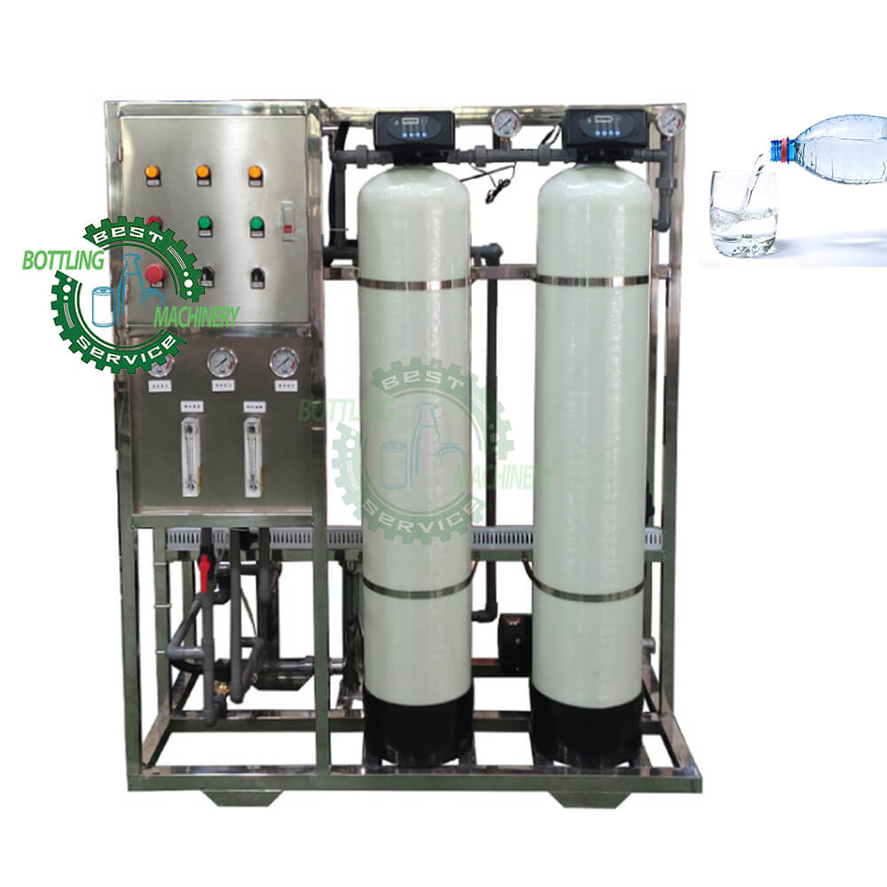 500LPH RO Reverse Osmosis Pure drinking water processing machine