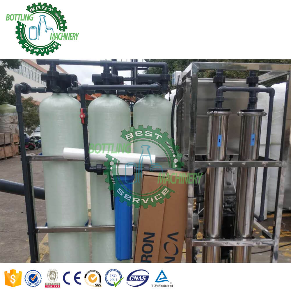 500LPH RO Reverse Osmosis Pure drinking water processing machine