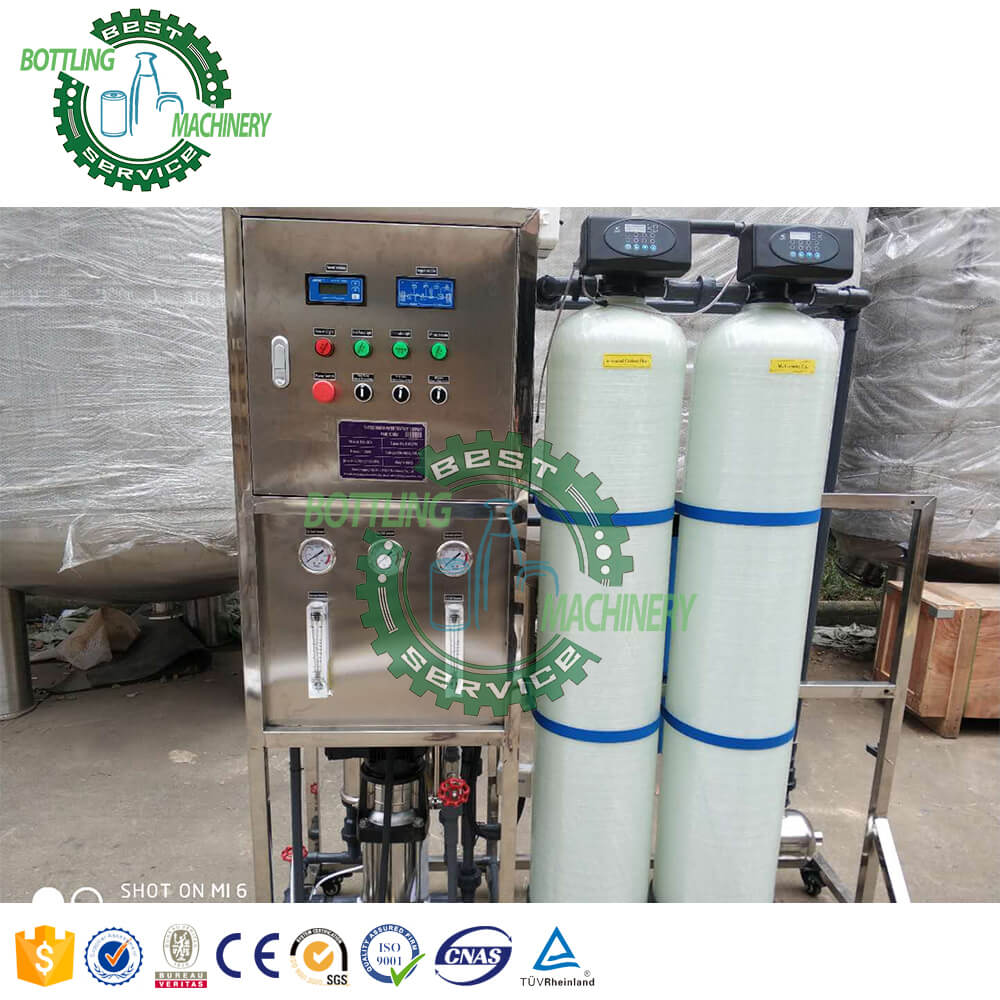 500LPH RO Reverse Osmosis Pure drinking water processing machine