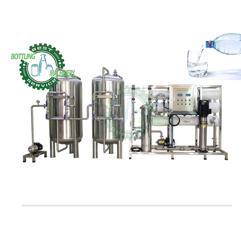 3000LPH 3m3/h borehole underground river well salt water filtration ...