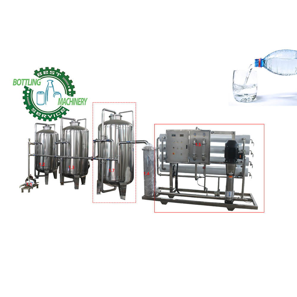 8000L/hour water filter machine 8000LPH reverse osmosis
