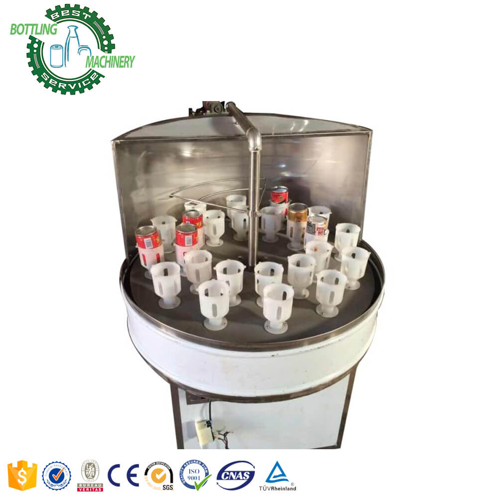 Semi automatic bottle washing machine 2000bph 24 head rotary water ...