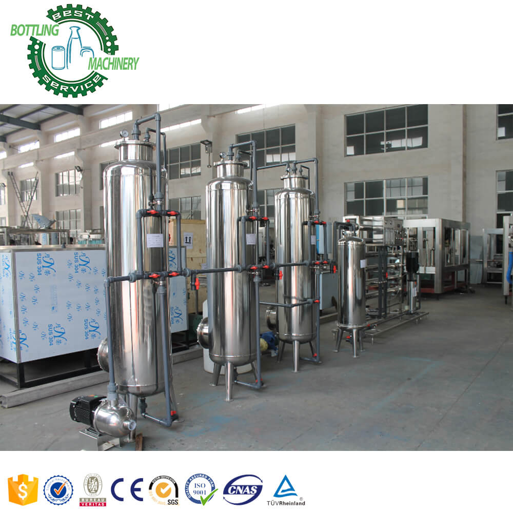 3000LPH 3m3/h borehole underground river well salt water filtration ...